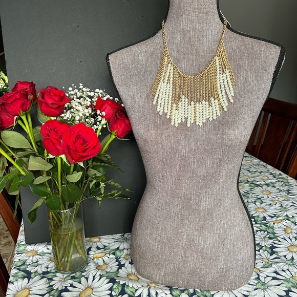 rush | Jewelry | Nwt Rush By Denis Charles Statement Pearl ...